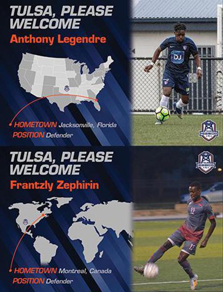 TULSA ROUGHNECKS ANNOUNCE TWO SIGNINGS - FC Tulsa