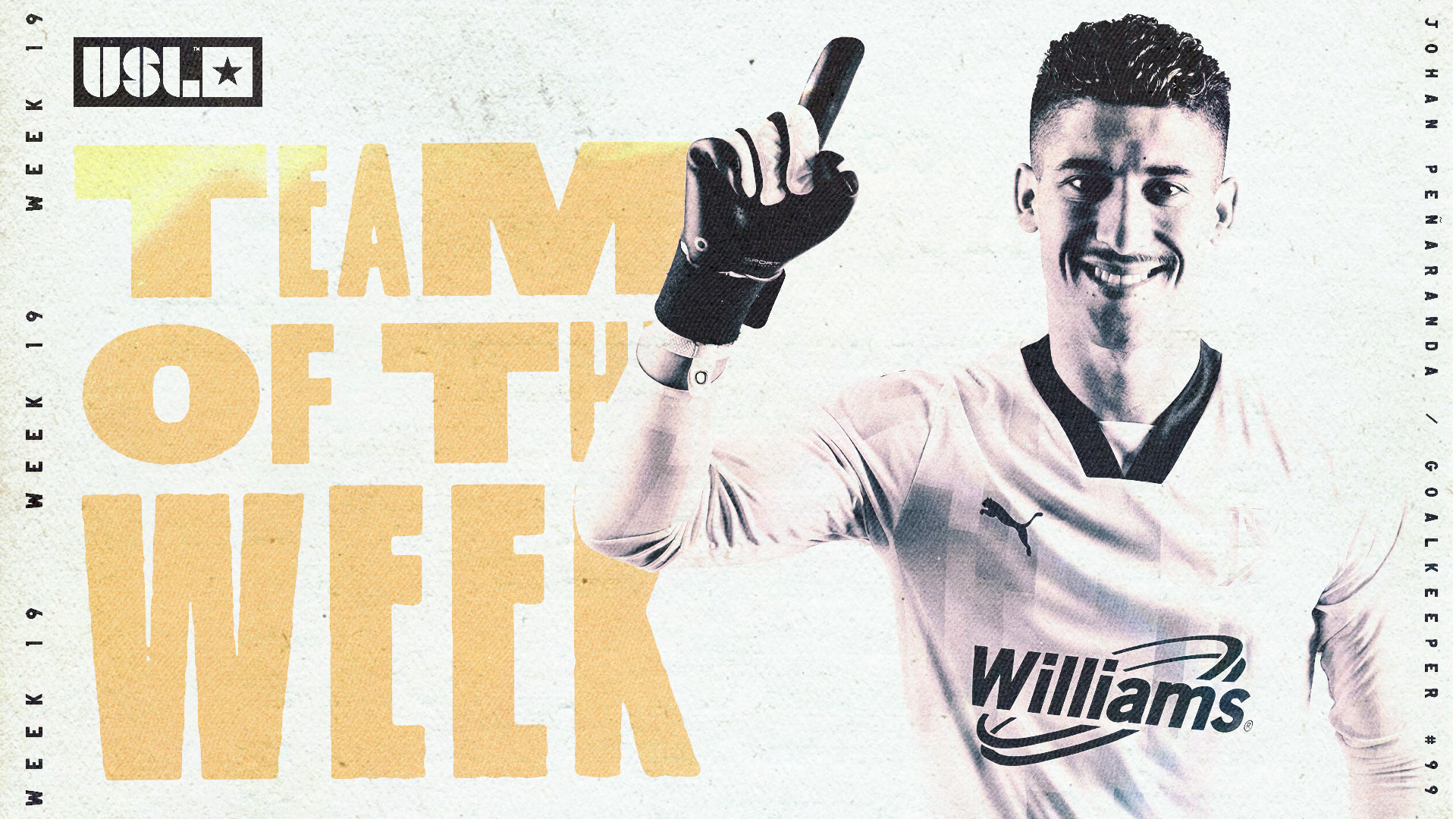 Johan Peñaranda Named to USL Week 19 Team of the Week - FC Tulsa